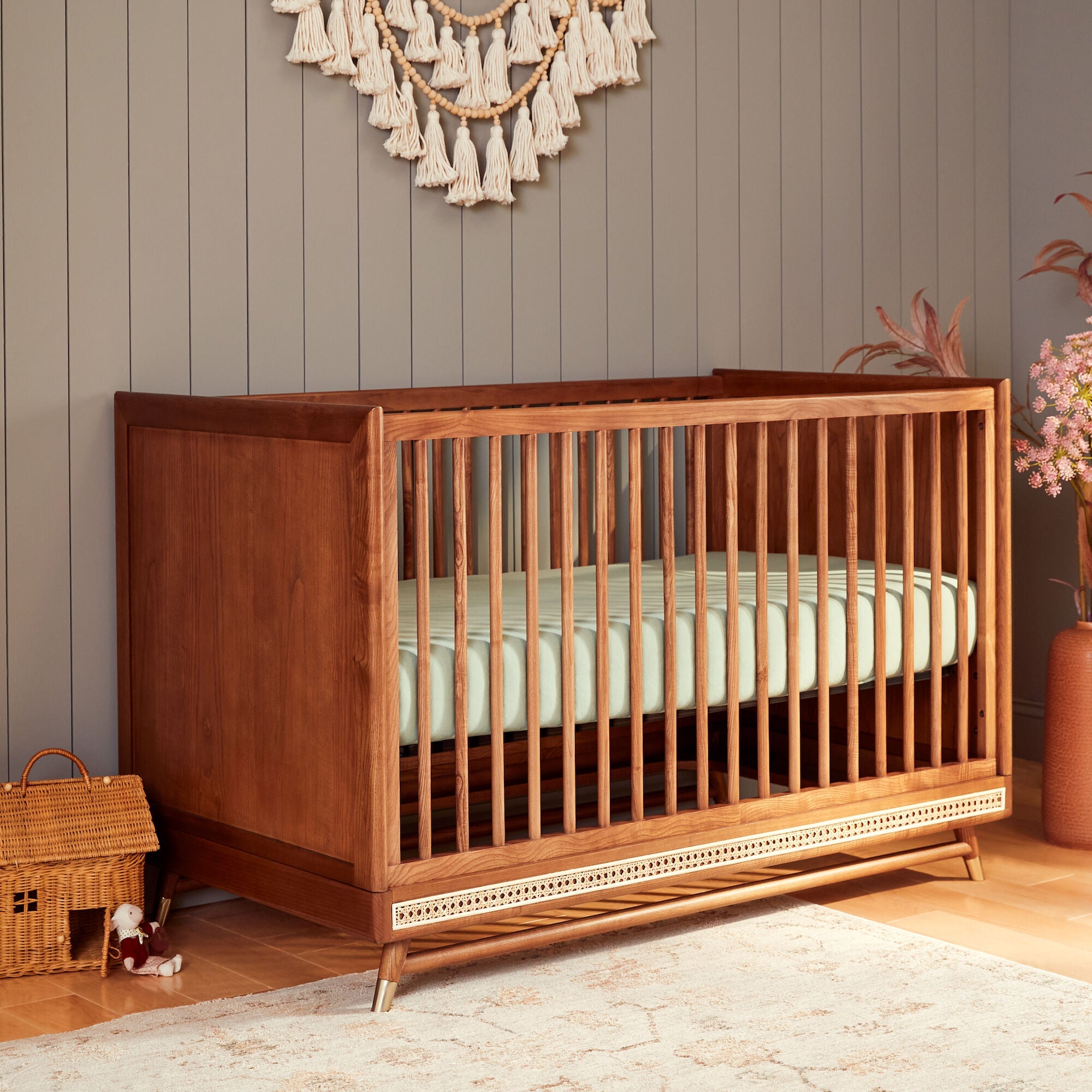 Maxi-Cosi Nursery Everheart 4-in-1 Convertible Crib with Toddler Bed/D ...