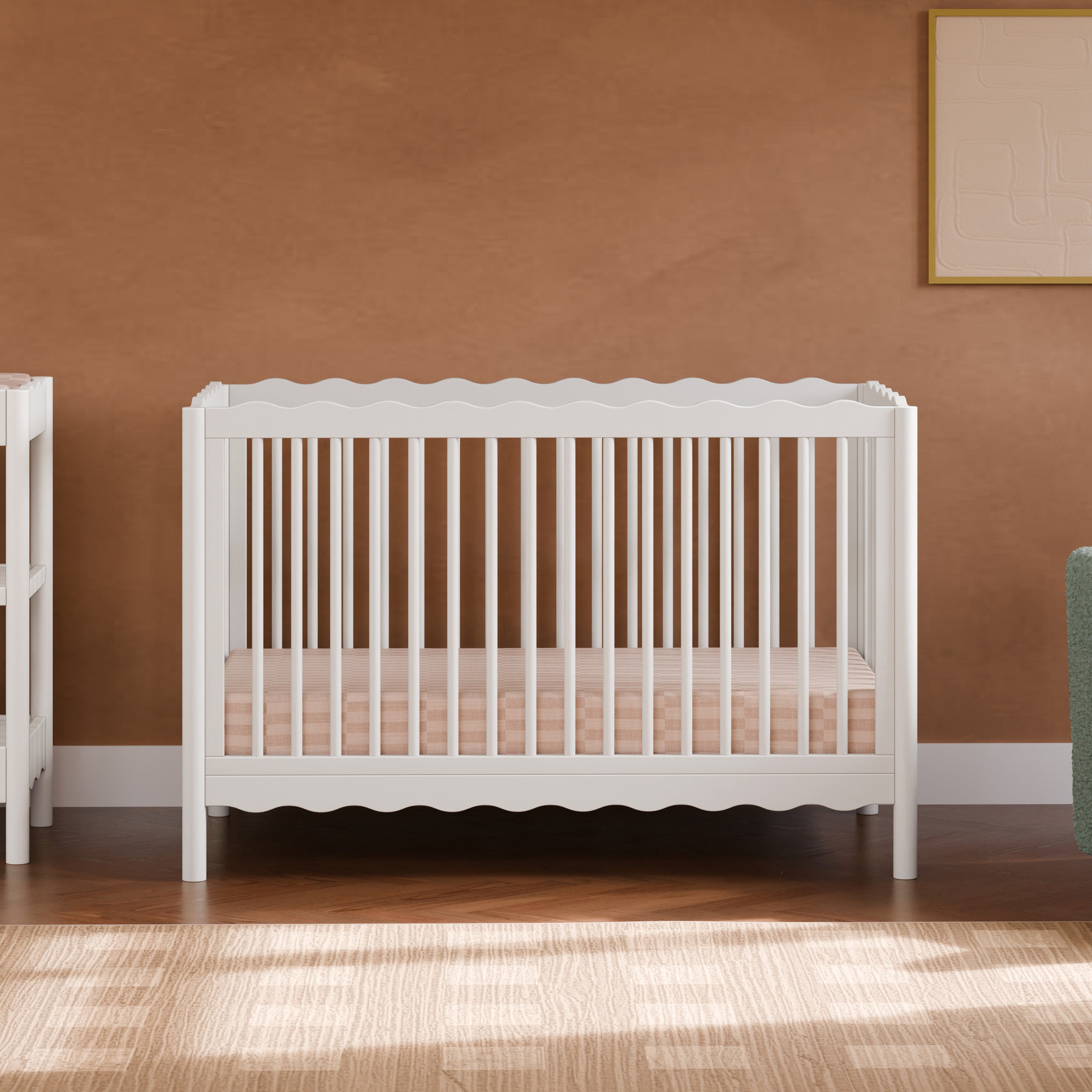 Babyletto Swell 4-in-1 Convertible Crib with Toddler Bed Conversion Ki ...